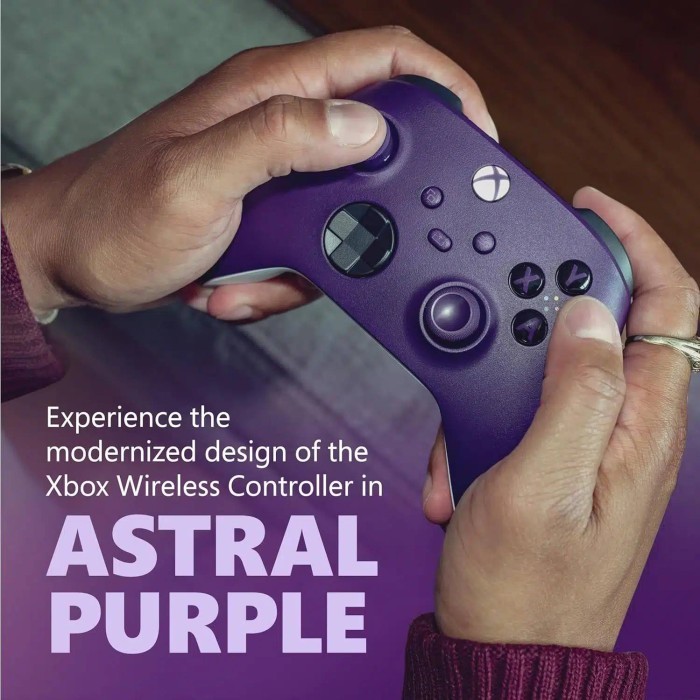 Jual Stik Stick Xbox Wireless Controller Astral Purple Edition | Shopee ...