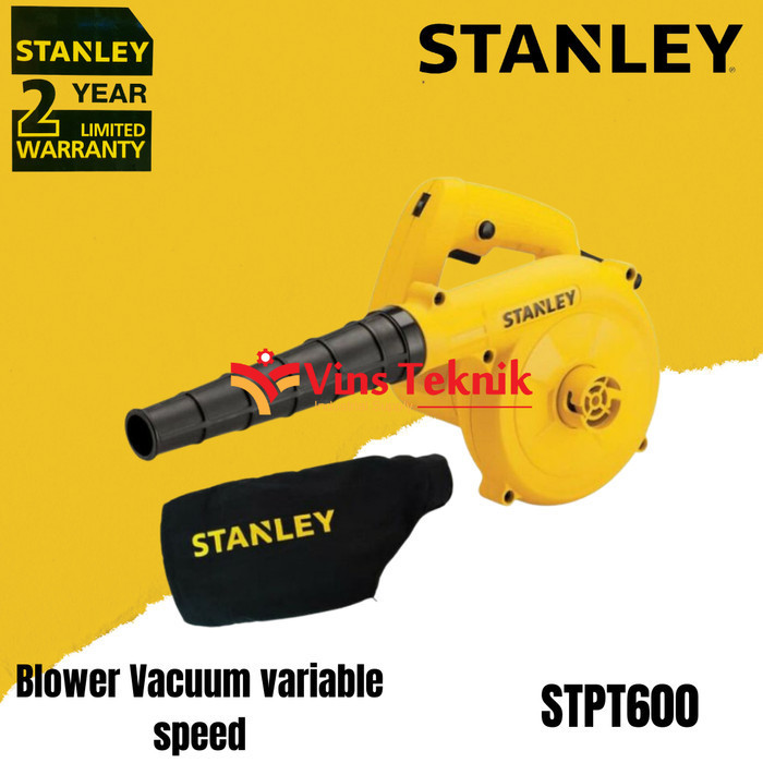 Jual Stanley Stpt 600 Mesin Blower Vacuum Stpt600 Variable Speed Blower ...