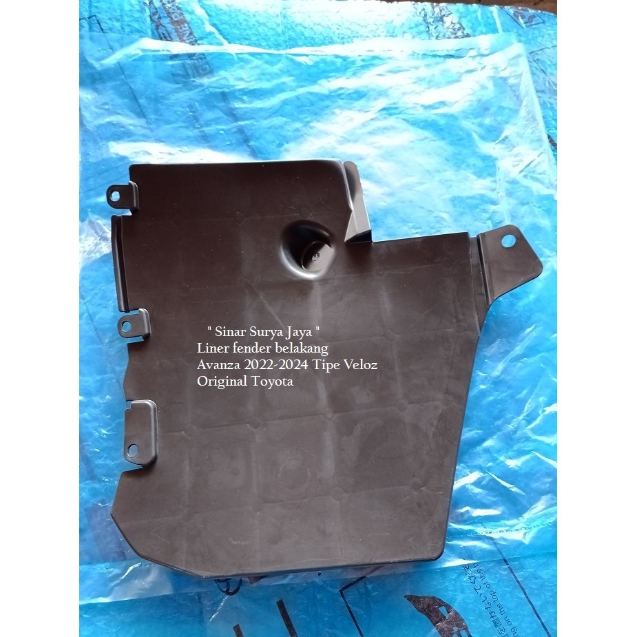 Jual Liner fender Belakang Avanza 2022-2024 Tipe Veloz Original 65637/ ...