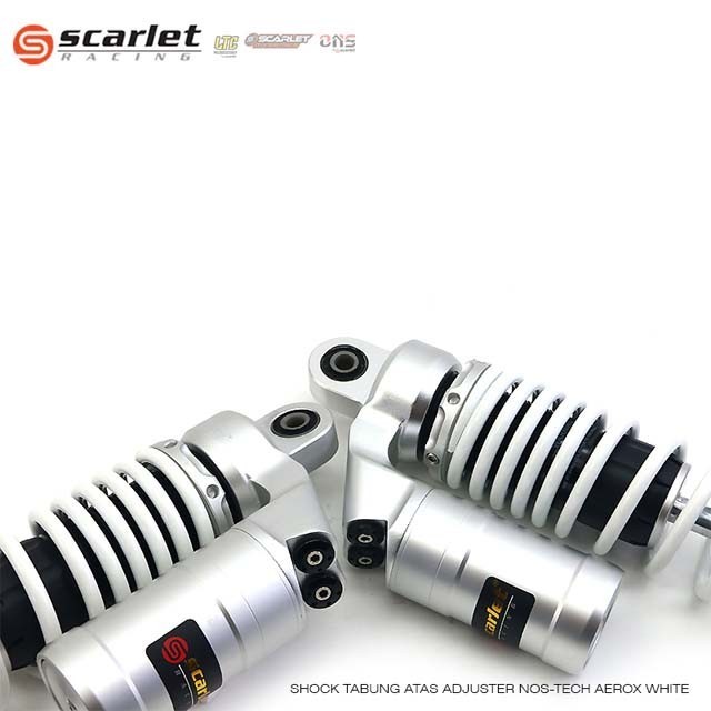 Jual Scarlet Racing Shock Tabung Atas Adjuster Nos Tech Aerox 300Mm ...