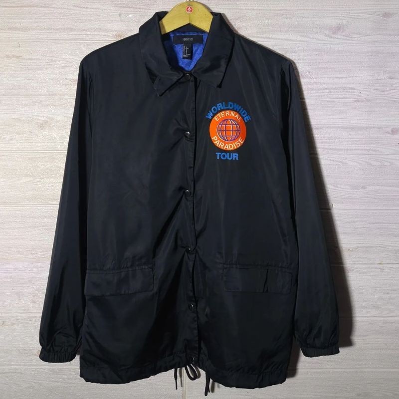 Jual Forever 21 By Zara Coach Jacket Original | Shopee Indonesia