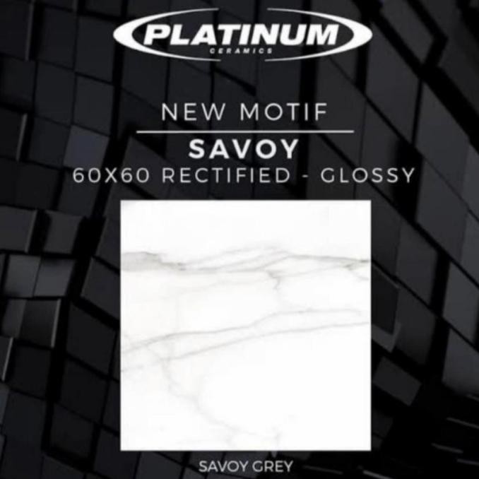 Jual Keramik Lantai 60X60 Savoy Grey Semi Granit By Platinum Textur ...