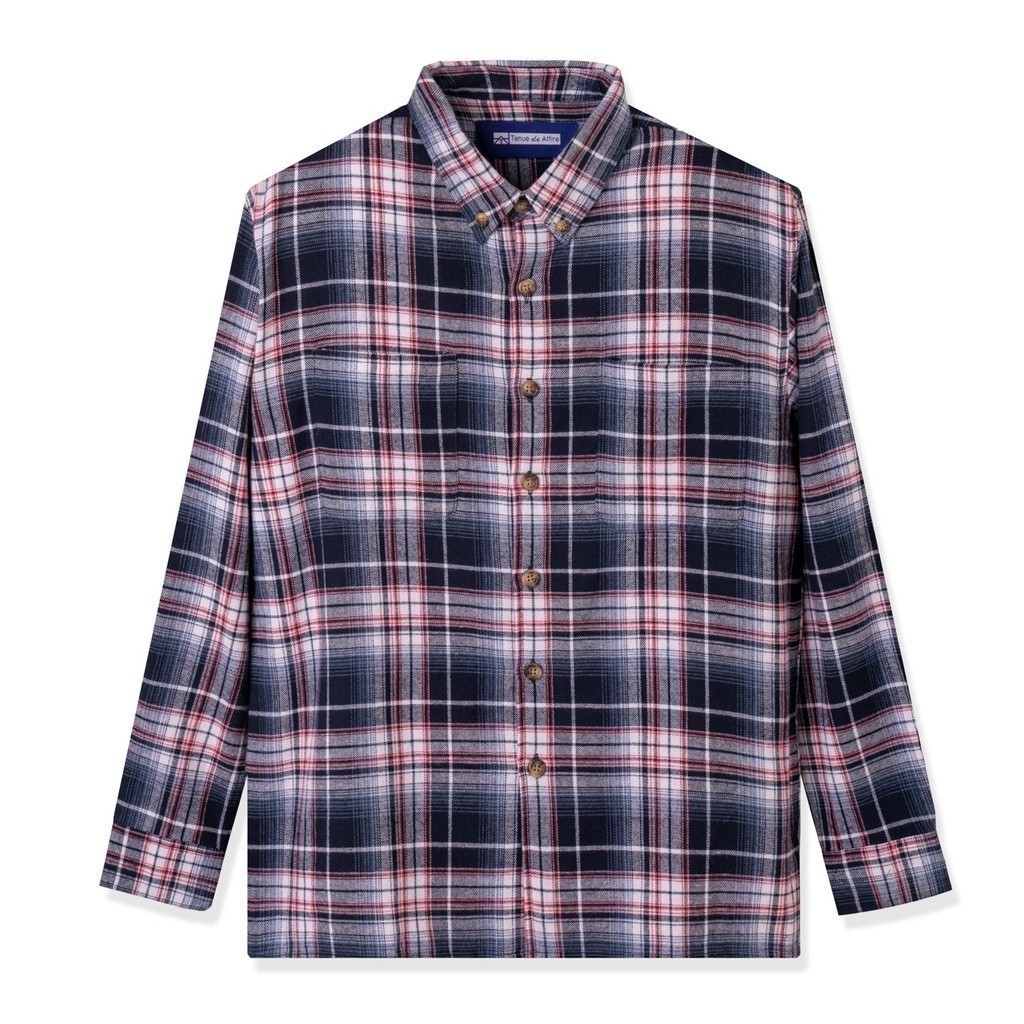 Jual Flannel Tenue de Attire - Classic Flannel No. 33 - Black White Red ...