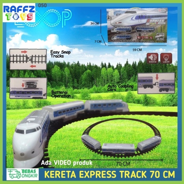 Jual KERETA API MAINAN ANAK EXPRESS TRAIN TRACK JALUR REL MRT LRT ...
