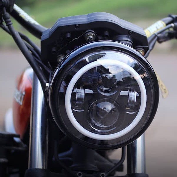 Jual Headlamp Daymaker Hallo Ring / Headlamp Led / Universal Untuk ...