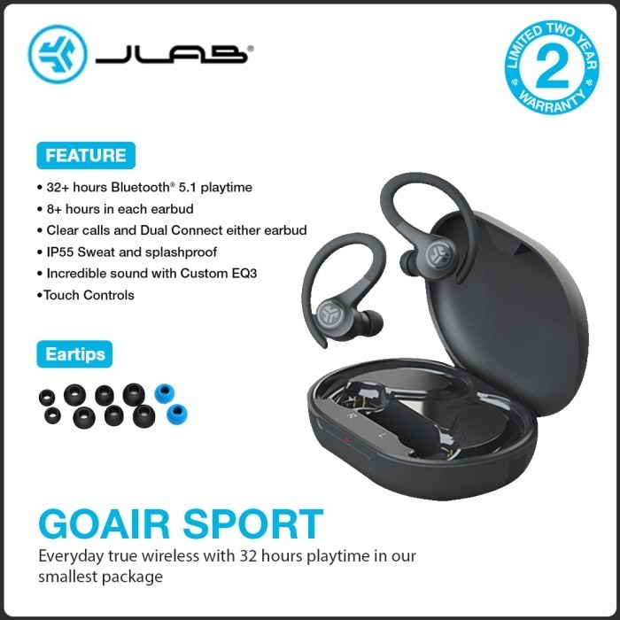 Jual Jlab Go Air Sport True Wireless | Shopee Indonesia