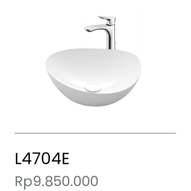 Jual WASTAFEL TOTO L4704E | Shopee Indonesia