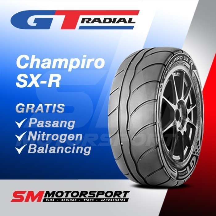 Jual GT RADIAL CHAMPIRO SXR SX-R 265 35 R18 18 97W BAN MOBIL SEMISLICK ...