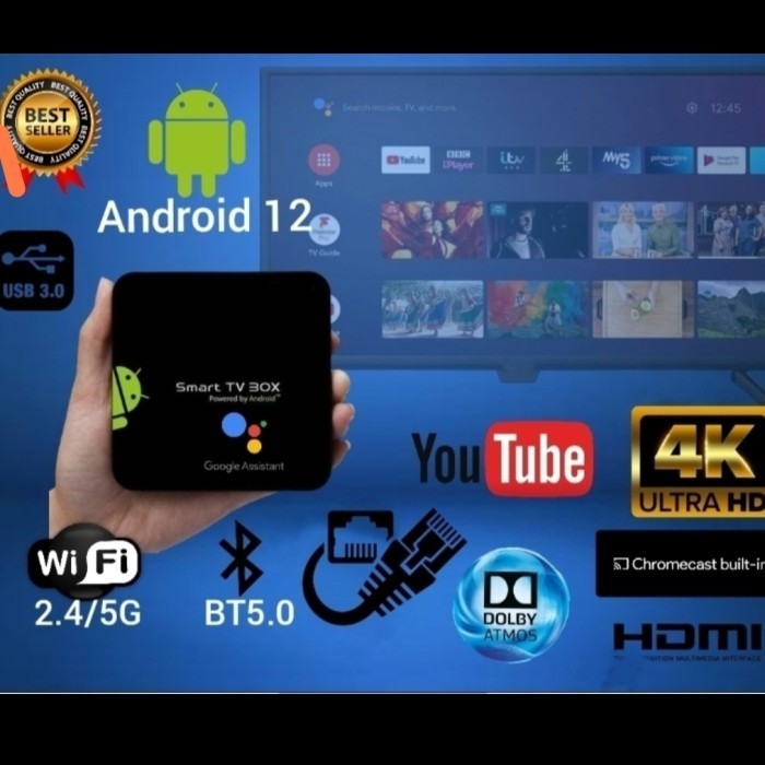 Jual Stb Android TVbox 4K Android | Shopee Indonesia