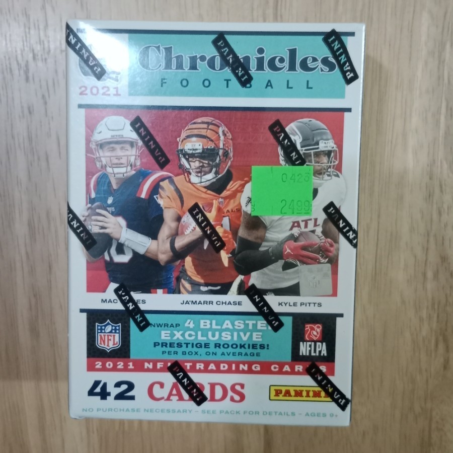 Jual Kartu American Football NFL Chronicles 2021 Blaster Box - 42 Kartu ...
