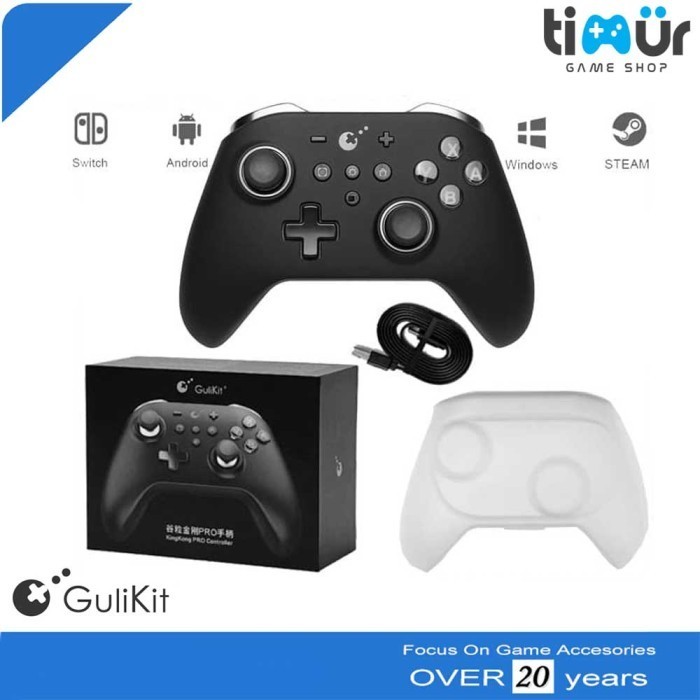 Jual Gulikit Smart Kingkong Pro Controller Stick Gamepad Switch Pc ...