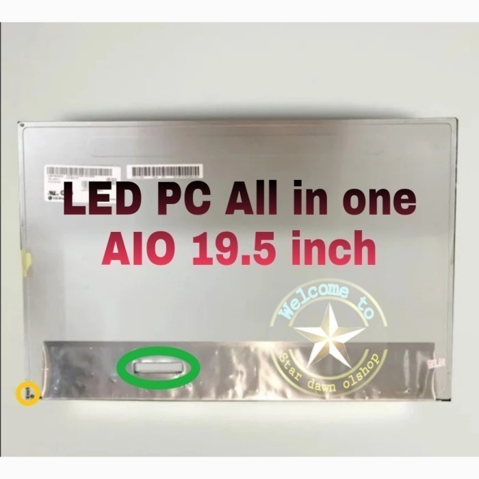 Jual LED LCD PC ALL IN ONE LENOVO 310-20IAP LM195WX1 MV195WGM AIO 19.5 INCH | Shopee Indonesia