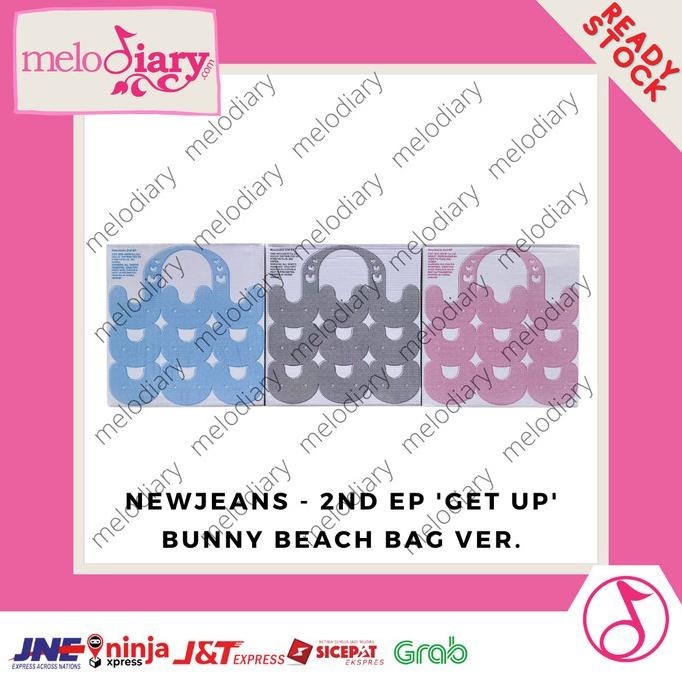 Jual Newjeans - Get Up (Bunny Beach Bag Ver.) 2Nd Ep (Random Version) | Shopee Indonesia