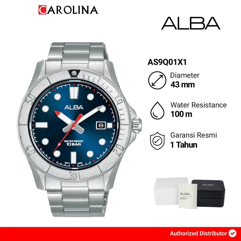 Jual Jam Tangan ALBA AS9Q01X1 Pria | Shopee Indonesia