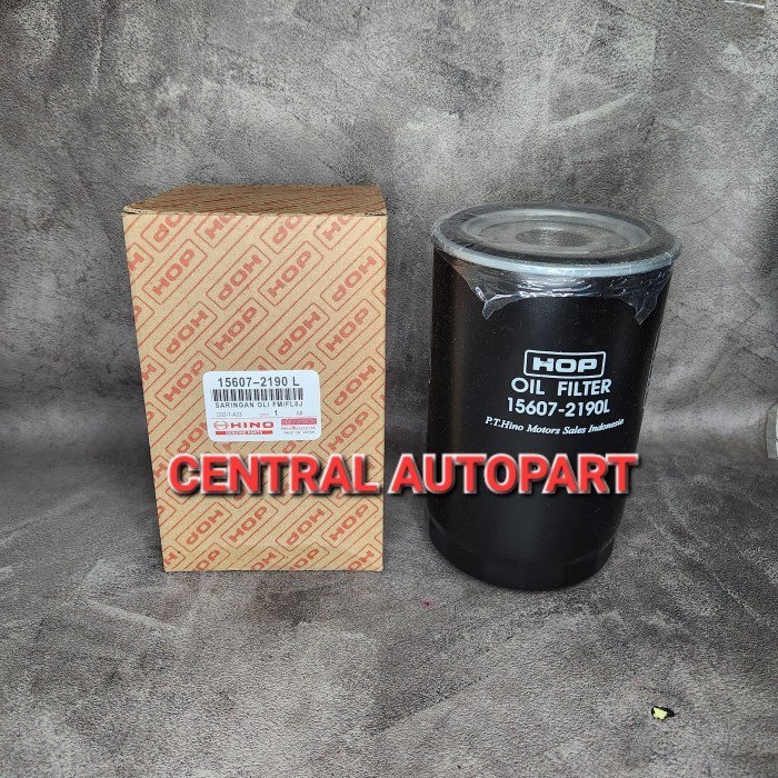 Jual FILTER OLI HINO LOHAN HOP 15607-2190L | Shopee Indonesia
