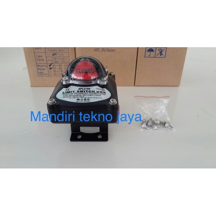 Jual NEW SERIES LIMIT SWITCH BOX ACTUATOR APL-210N LIMIT SIWIT ORIGINAL ...