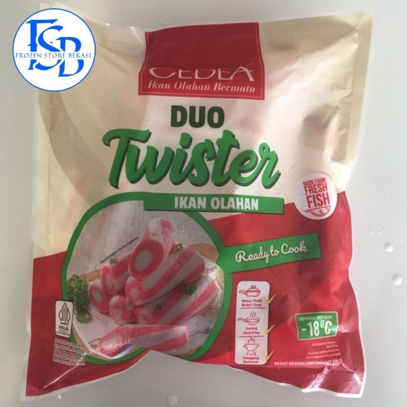 Jual Cedea duo twister 500gr | Shopee Indonesia