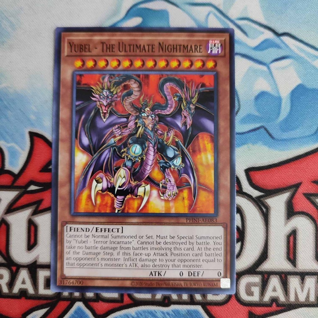 Jual yugioh AE yubel the ultimate nightmare PHNI-AE083 C original ...
