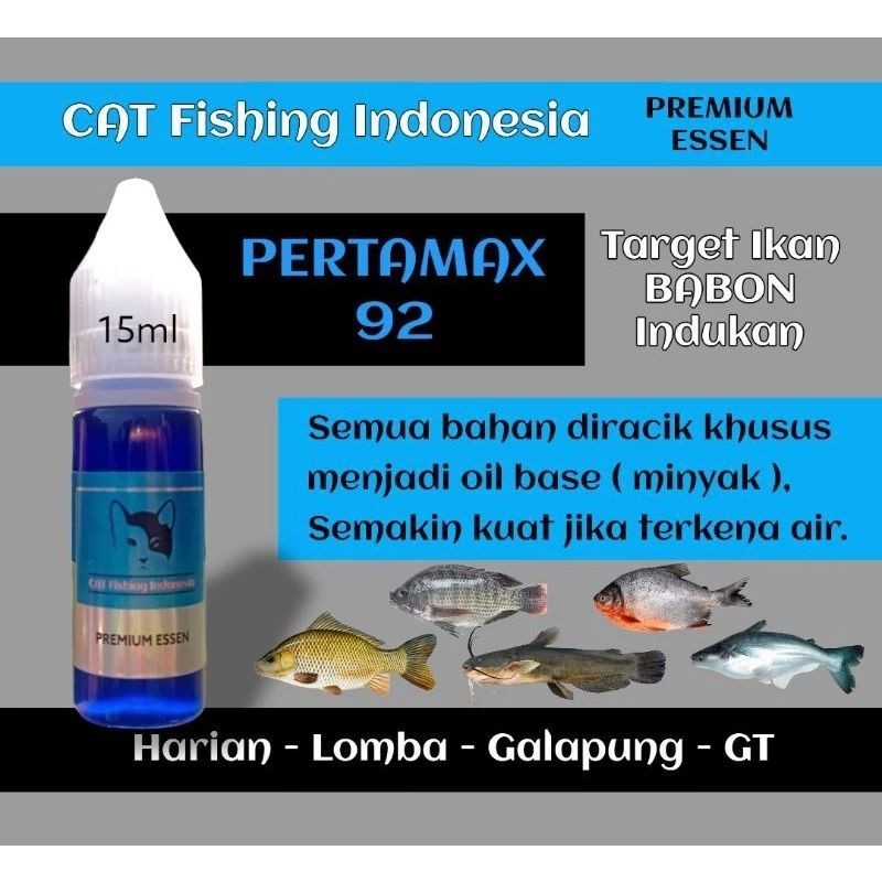 Jual ESSEN PREMIUM PERTAMAX 92 BIRU KHUSUS LOMBA TARGET SEMUA JENIS ...