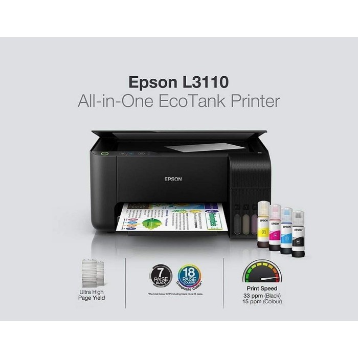 Jual Printer Epson L3110 / Ink Tank / Print / Scan / Copy | Shopee ...