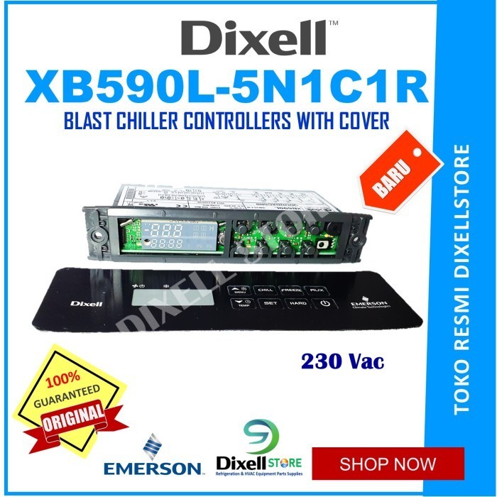Jual Dixell XB590L-5N1C1R 230V Blast Chiller Controllers with Cover ...