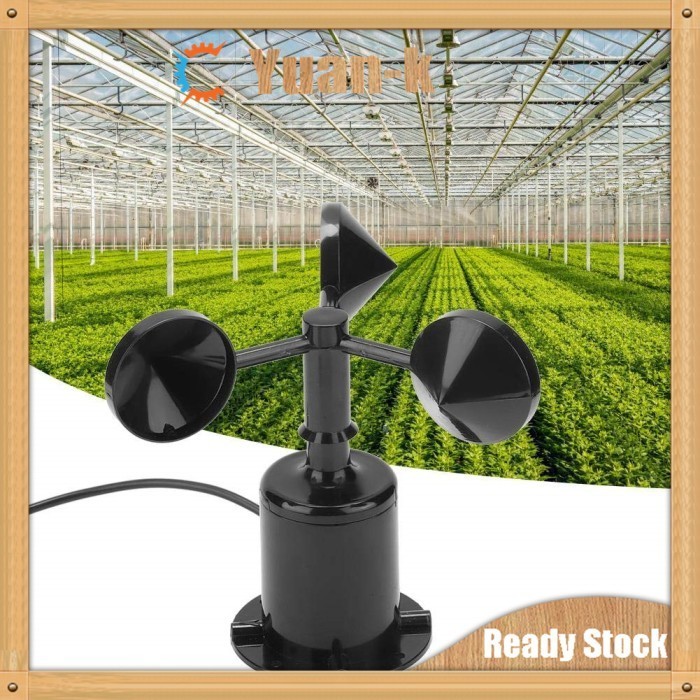 Jual Sensor Kecepatan Angin Wind Speed Sensor Anemometer Sensor RS485 ...