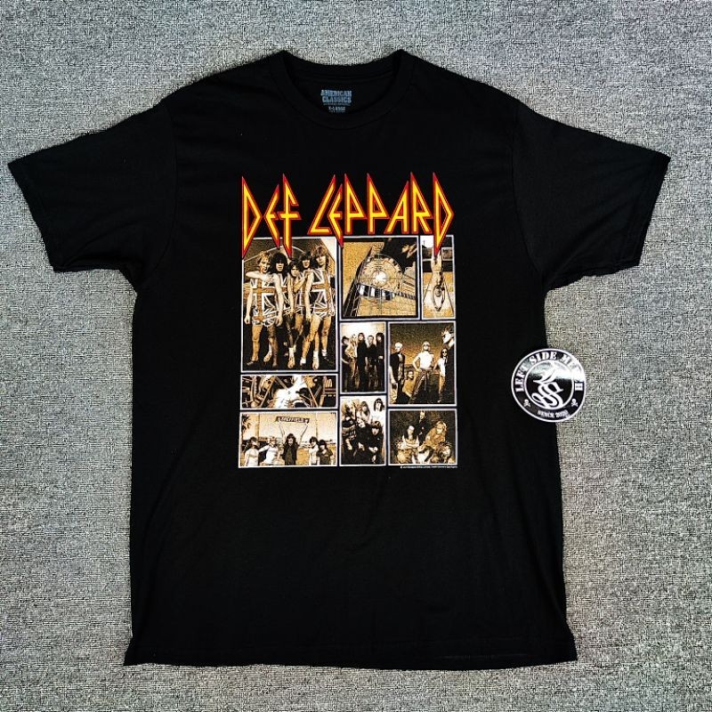 Jual KAOS BAND DEF LEPPARD - COLLAGE (OFFICIAL LICENSED) | Shopee Indonesia