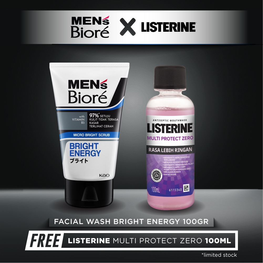 Jual Men's Biore Micro Scrub Sabun Muka Pria Untuk Kulit Kusam Bright Energy Eksfoliasi 100 gr ...