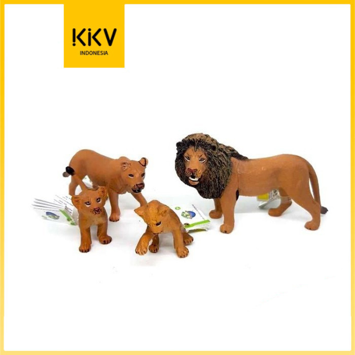 Jual KKV New Canna Mainan Anak Figur Binatang Hewan Singa | Shopee ...