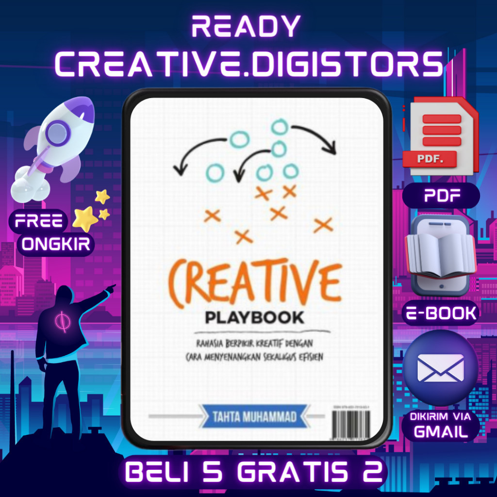 Jual Creative Playbook: Rahasia Berpikir Kreatif Dengan Cara ...