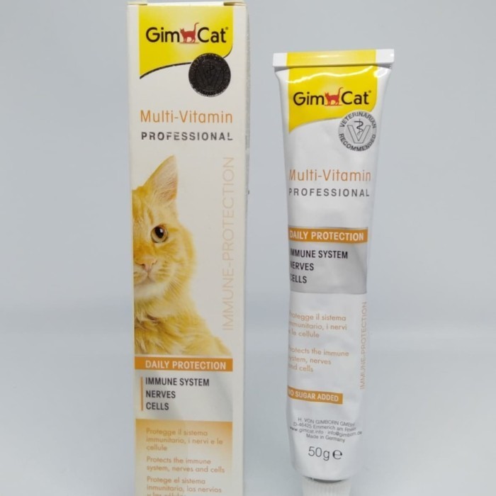 Jual Gim Cat Multivitamin Profesional / Multivitamin Kucing / Pasta ...