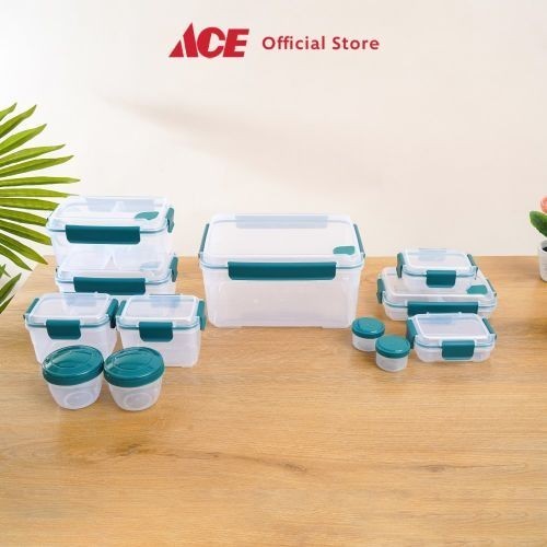 Jual Ace Kris Set Wadah Makanan Clip Lock Food Storage Container ...