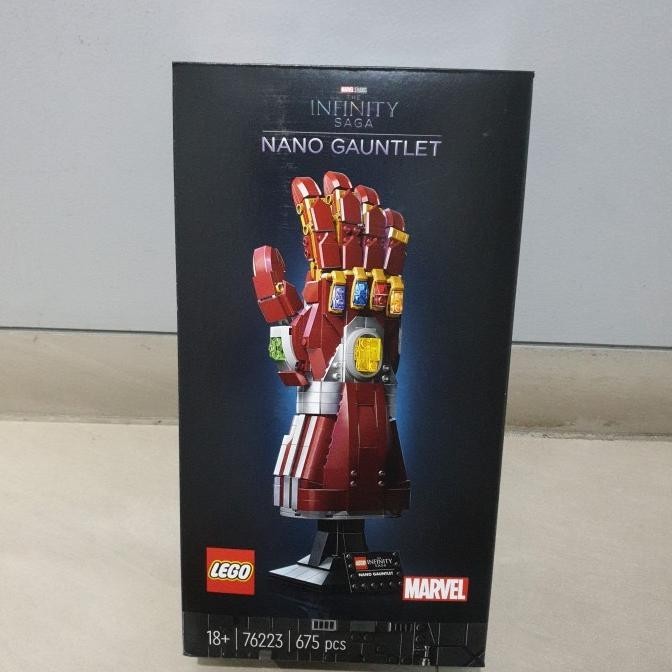 Jual Lego Marvel 76223 Super Heroes Infinity Saga Nano Gauntlet ...