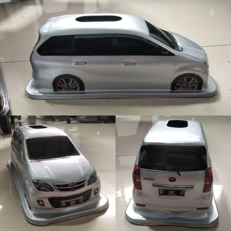 Jual (Avanza Lama) Kotak Tissue Minimalis Bentuk Mobil / Tempat Tisu ...