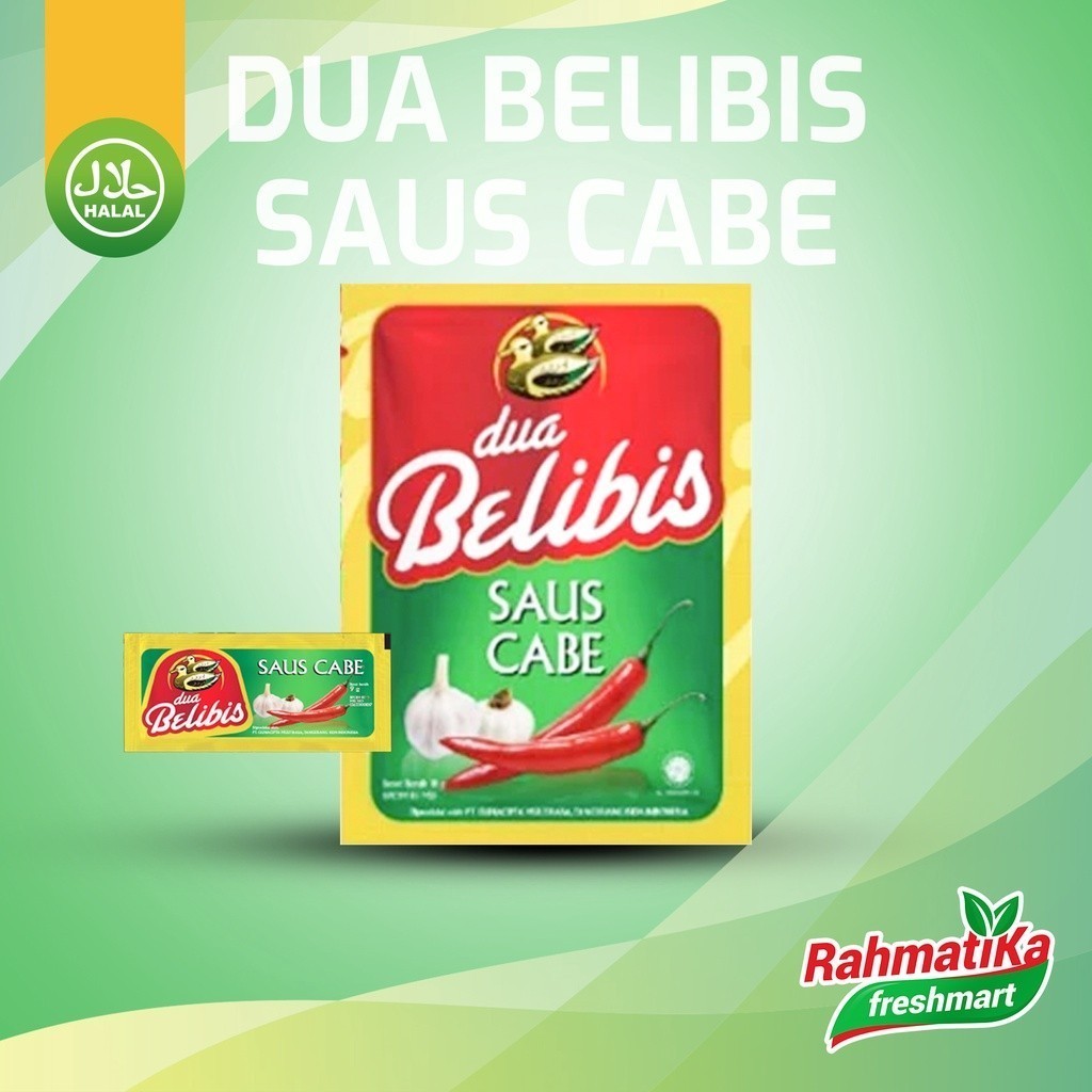 Jual Dua Belibis Saus Cabe 24 Sachet x 9 gram | Shopee Indonesia