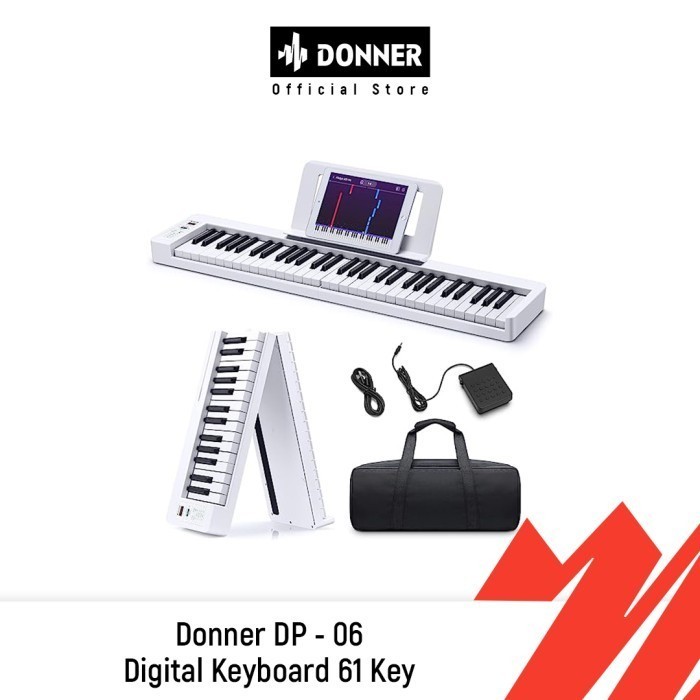 Jual Donner DP - 06 Digital Keyboard 61 Key | Shopee Indonesia