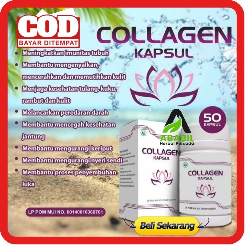 Jual COLLAGEN KAPSUL PREMIUM ISI 50 COLLAGEN KAPSUL KAPSUL PEMUTIH ...