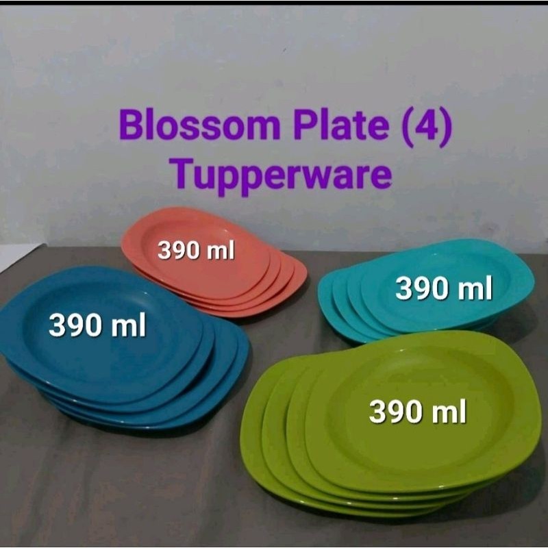Jual Piring Blossom Plate Tupperware | Shopee Indonesia
