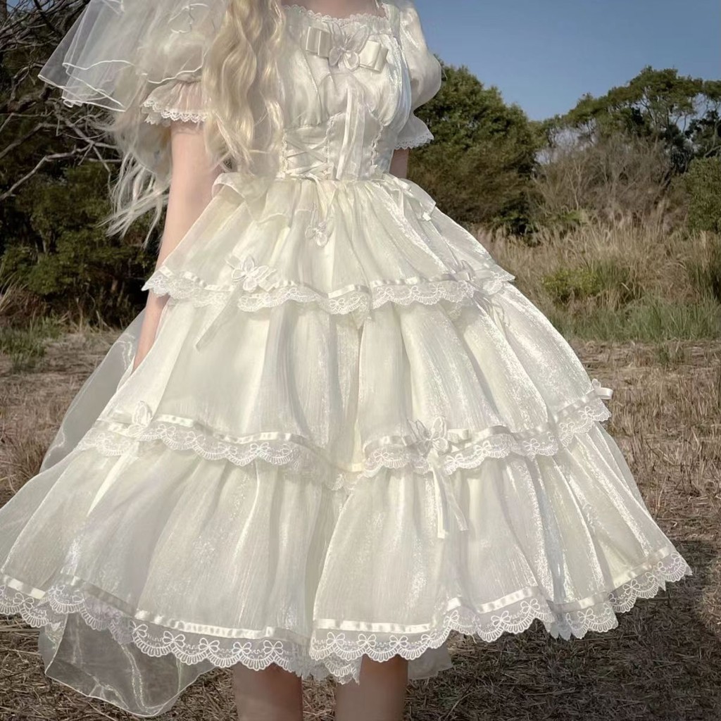 Jual Gaun Putri LolitalolitaGaun Ulang Tahun Peri Musim Panas, Gaun ...