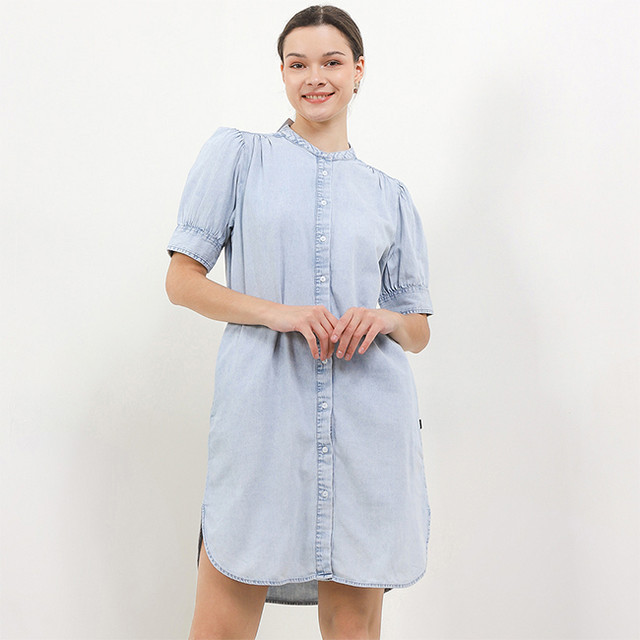 Jual Hush Puppies Dress Wanita Medyasi Light Blue | Shopee Indonesia
