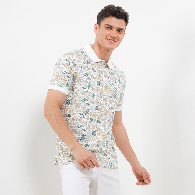 Jual Hush Puppies Kaos Polo Pria Apollo White | Shopee Indonesia