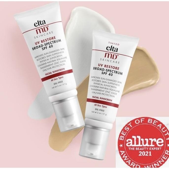 Jual EltaMD Elta MD UV Restore Mineral Sunscreen Tinted Untinted SPF 40 ...
