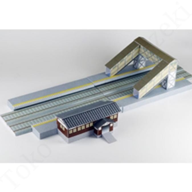 Jual Figure Kereta Api Paper Craft Jalur Rel Jembatan Papercraft Bridge ...