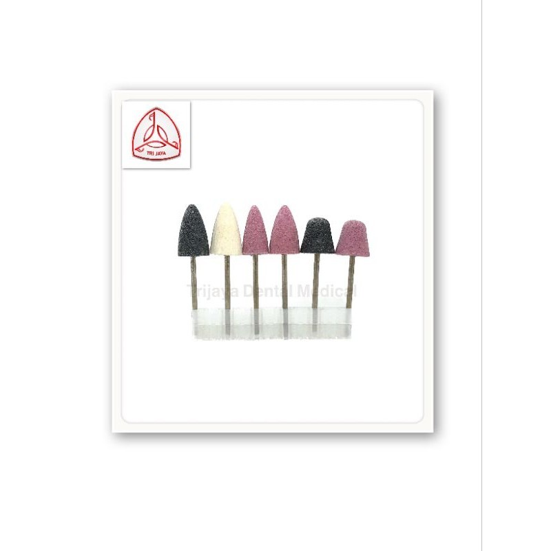 Jual Trijaya Dental Medical Bur poles besar/ Bur Stone/ Bur Batu/ Stone ...