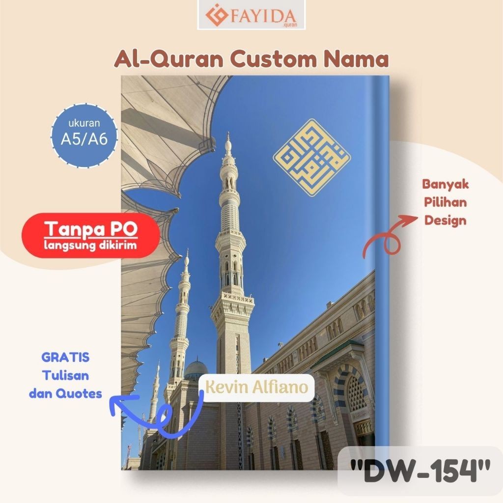 Jual Fayida - Alquran Nama Plus Series Custom Keren Kekinian Sedang A ...