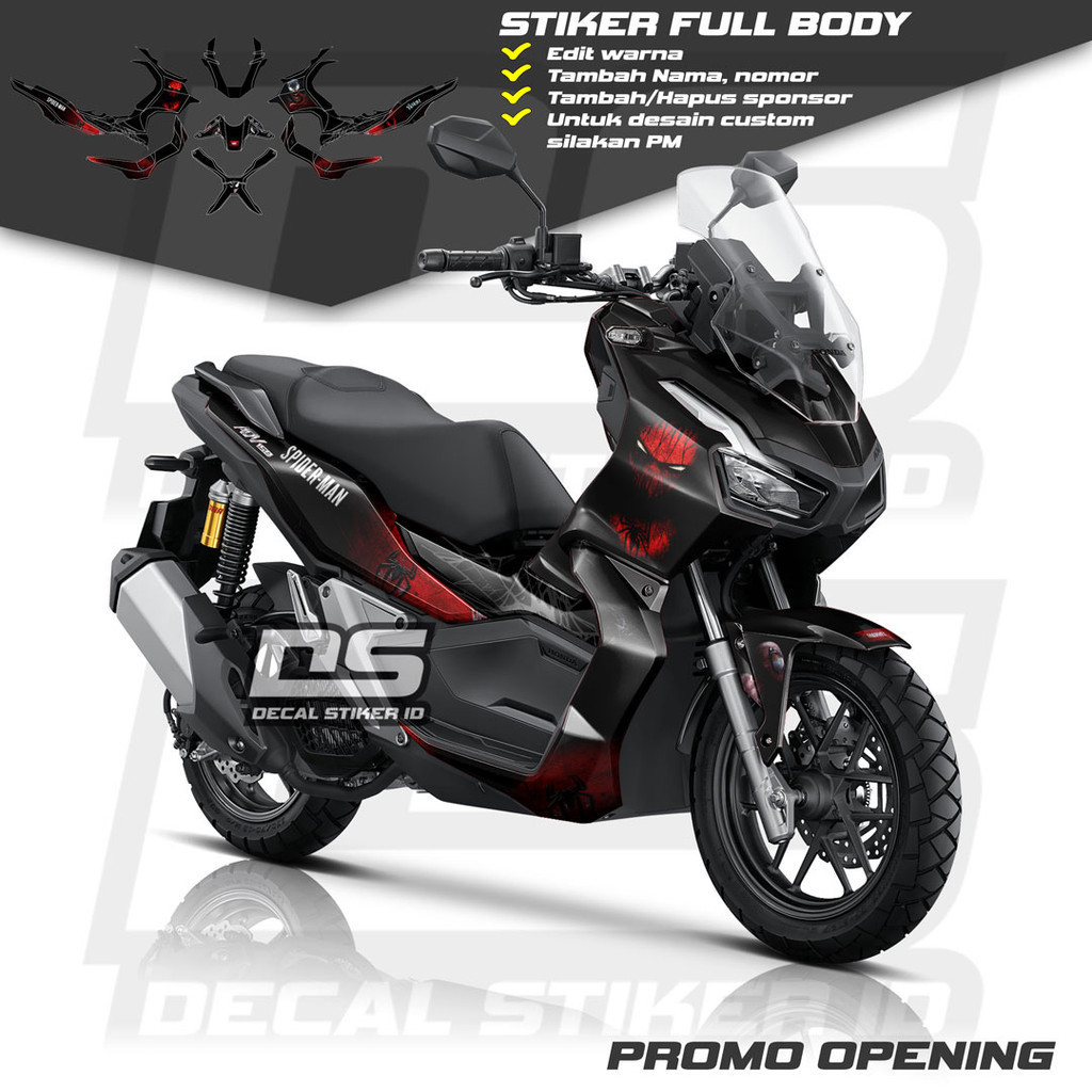 Jual Decal ADV Full Body Keren Stiker ADV Full Body Keren Striping ADV ...