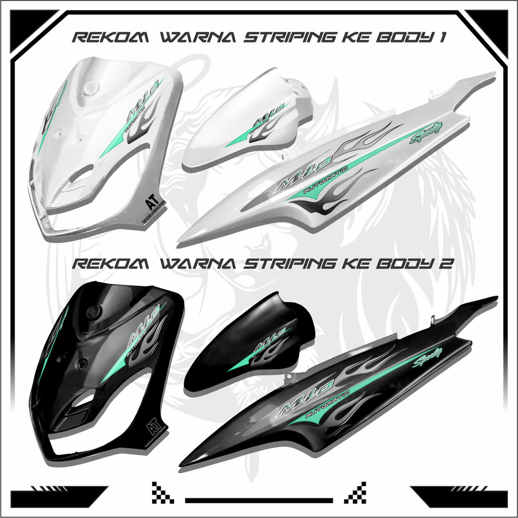 Jual STRIPING MIO sporty api original STRIPING MIO SPORTY STRIPING MIO ...