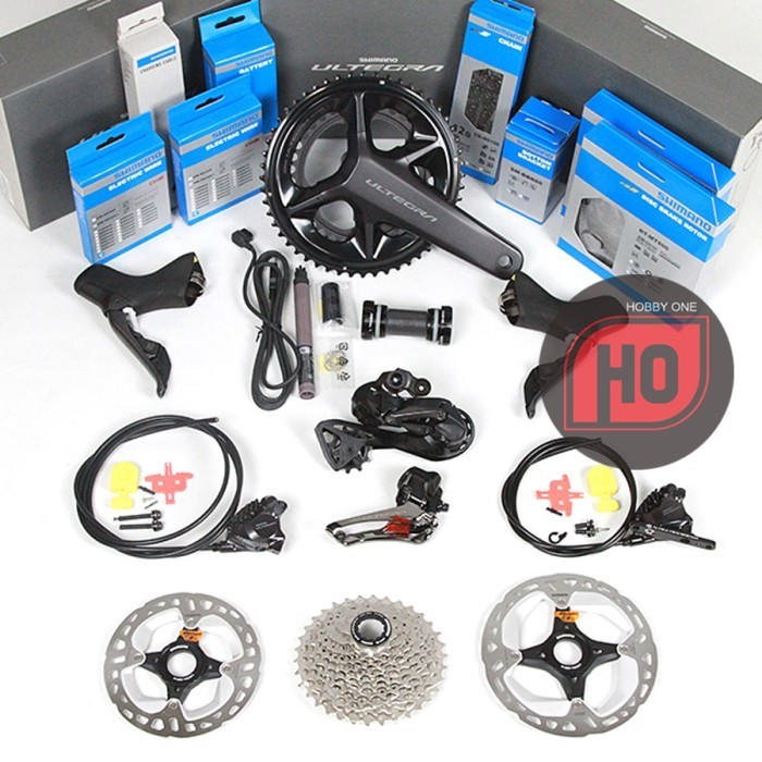 Jual Shimano Ultegra R8170 Di2 12 Speed Disc Brake Wireless Groupset ...