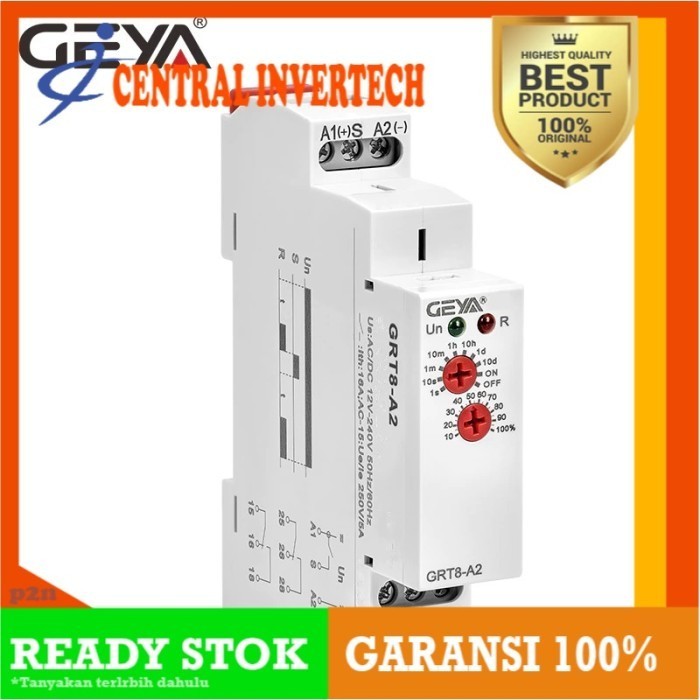 Jual GEYA GRT8-A1/A2-AC230V/W240 GRT8-A1/A2-AC230V/W240 (China/Spain ...
