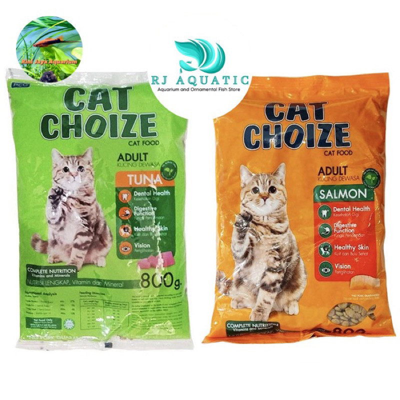 Jual Cat Choize Cat Food Tuna & Salmon 800gr / Makanan Kucing 800 gram ...